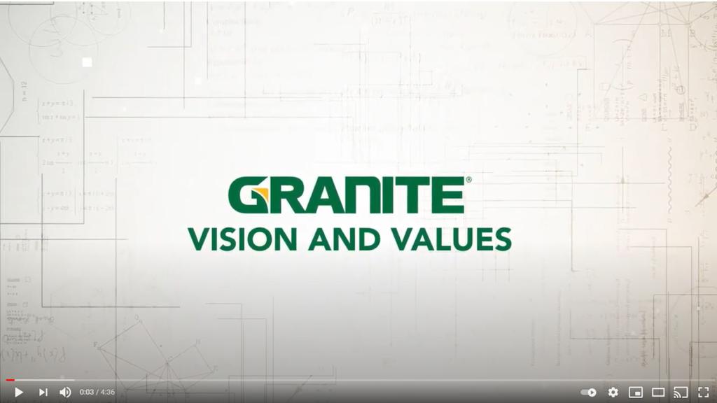 Core Values | Granite Construction